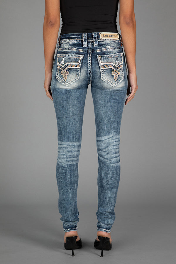 Colleen Skinny Jean | Medium Wash | Rock Revival