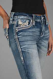 Colleen Skinny Jean | Medium Wash | Rock Revival