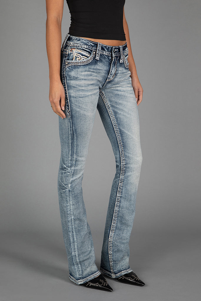 Asha Bootcut Jeans | Medium Wash | Rock Revival