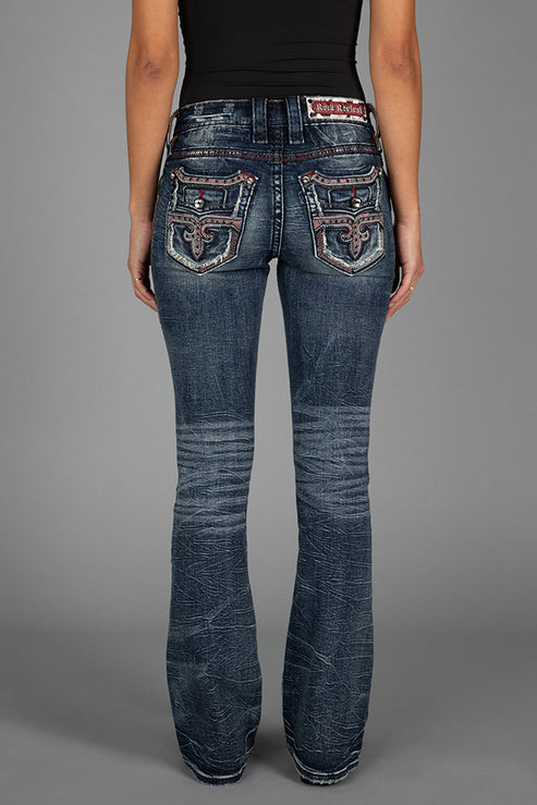 Diara Bootcut Jeans | Dark Wash | Rock Revival
