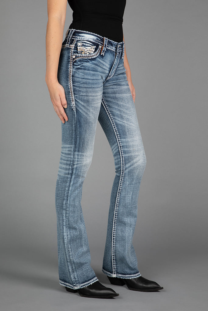 Janessa Bootcut Jeans | Medium Wash | Rock Revival