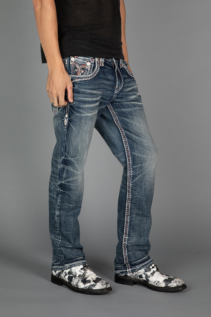 Kenley Straight Jeans | Medium Wash | Rock Revival