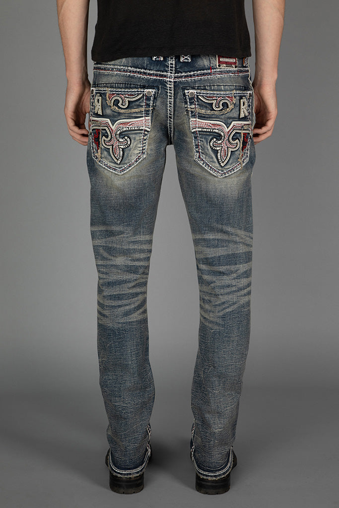 Bert Alt Straight Jeans | Medium Wash | Rock Revival