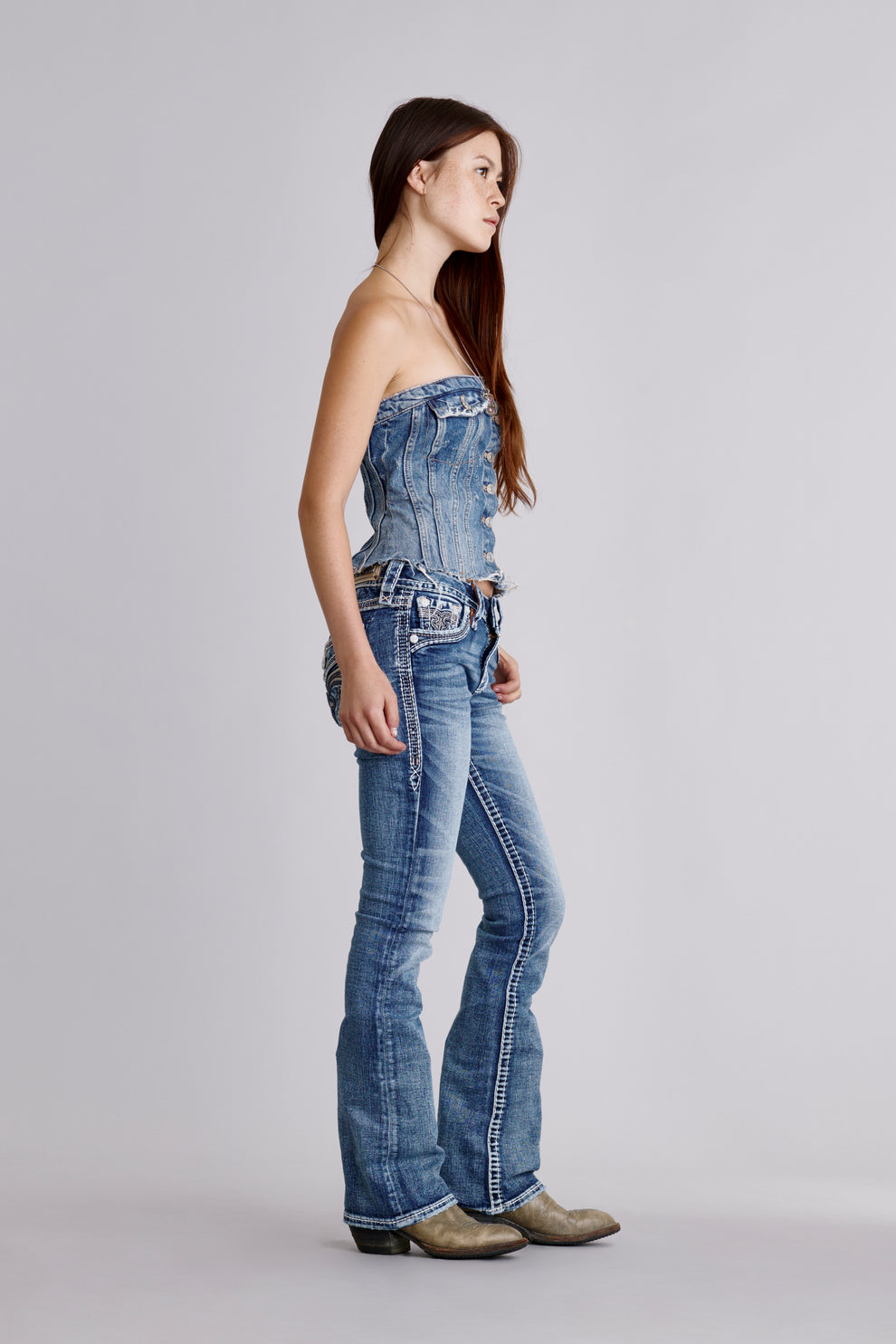 Endive Bootcut Jeans | Medium Wash | Rock Revival